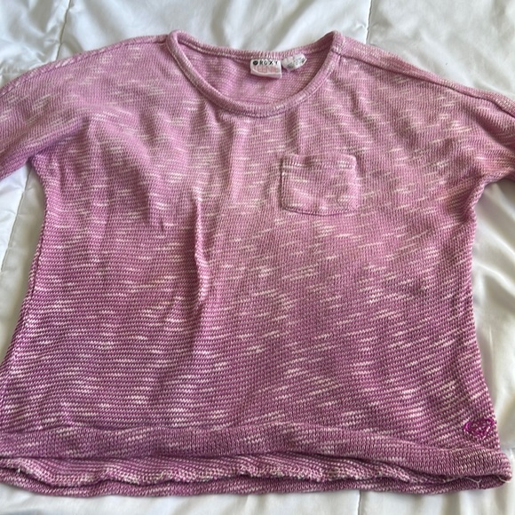 Roxy | Shirts & Tops | Roxy Little Girls Purple Ombr Shirt Size 6 ...